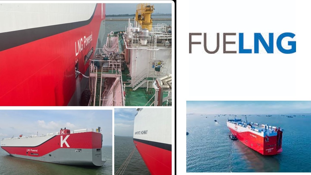 Growth in LNG Bunkering Vessels, Supplying K Line’s PCTC LNG燃料バンカリング船増加 ...