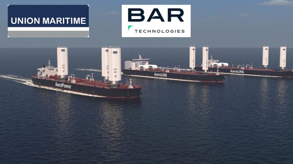 Union Maritime’s 100-ship fleet and BAR Technologies 100隻船隊のユニオン・マリタイムと ...