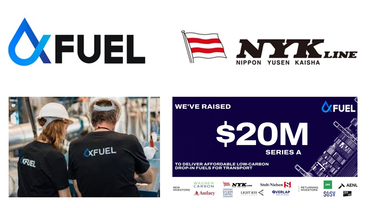 NYK invests in waste-derived fuel developer XFuel 日本郵船、廃棄物由来燃料のXFuelに出資 ...